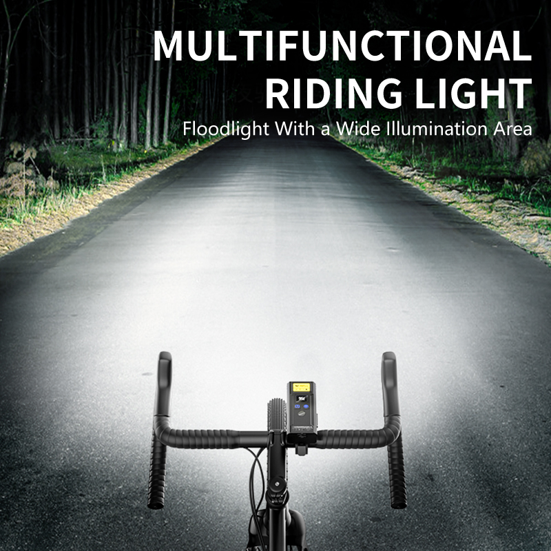 Smiling Shark QXD425 LED Bike Light Front 5Mode Super Bright Bicycle ...