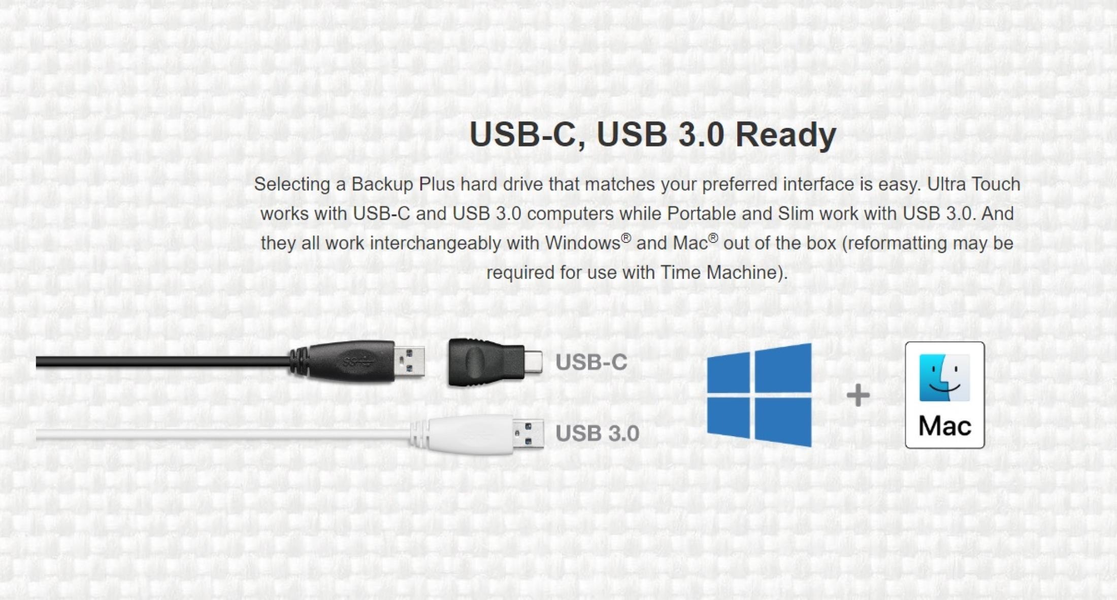 Seagate Plus Slim 1TB 2TB External Hard Drive For Mac and Windows Portable USB 3.0 External HDD ...