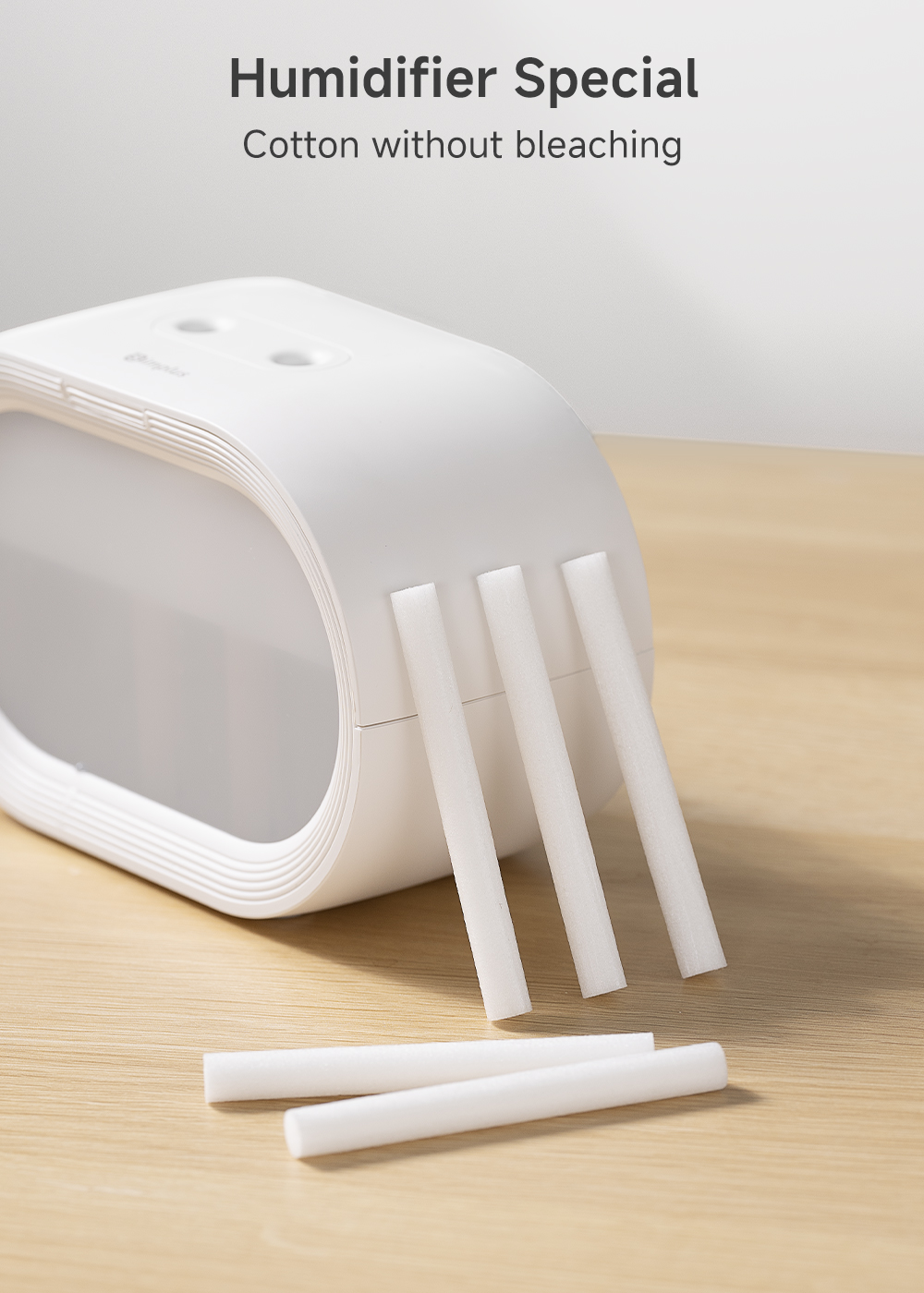 Simplus Cotton Filter Sticks for Humidifier 3-Month Usage Cycle per ...