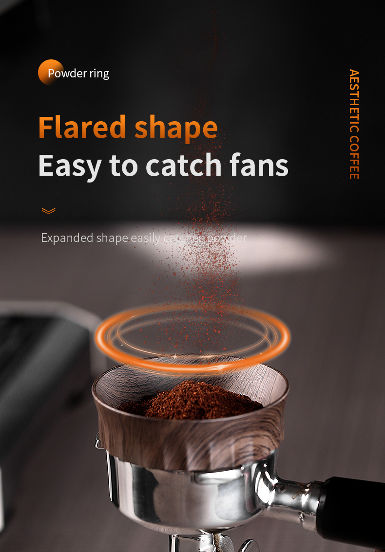 BINCOO Coffee Handle Powder Dispenser Magnetic Espresso Coffee Powder ...