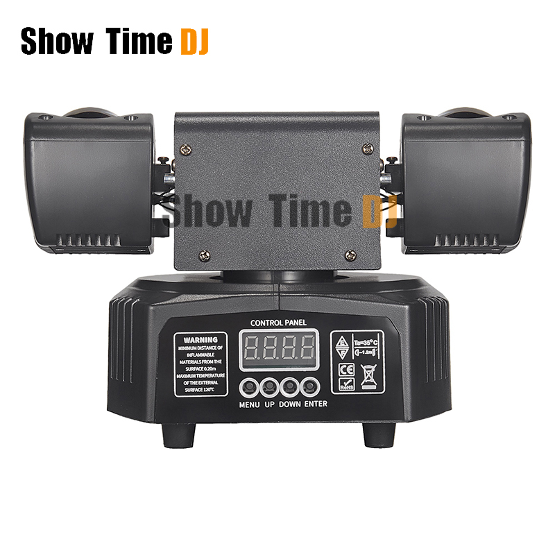 Remote 2Heads Mini Led Beam Moving Light Dj Led Laser Strobe 3 IN 1 ...