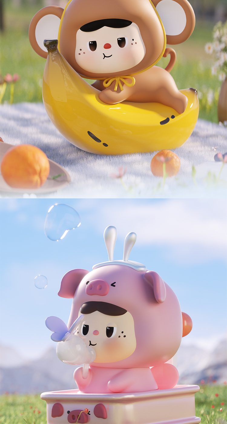 HEYONE BAOBAO Perfect Spring With BAOBAO series Mystery Box Blind Box ...