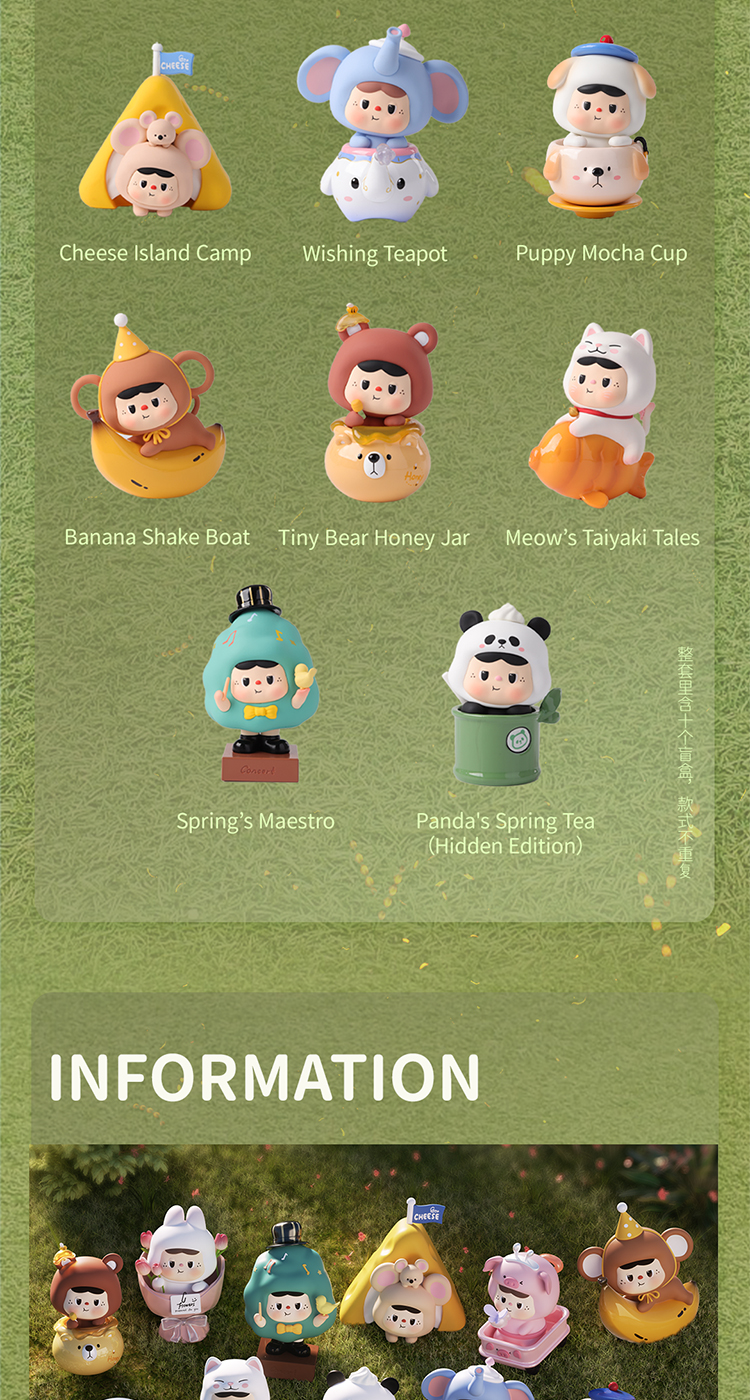 HEYONE BAOBAO Perfect Spring With BAOBAO series Mystery Box Blind Box ...