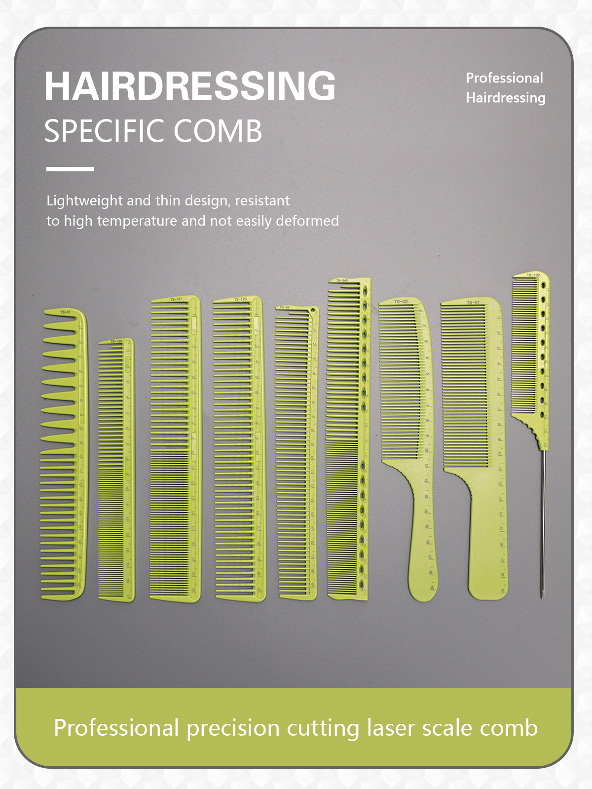 Spot#Graduated hair comb professional barber comb hair salon hair salon ...