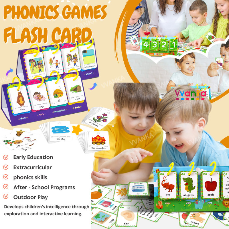From PH Phonics Games Flash Card Flash Cards for Kindergarten Classroom ...
