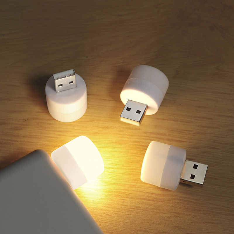 Mini USB LED Eye Protection Night Light Small Table Light Computer ...