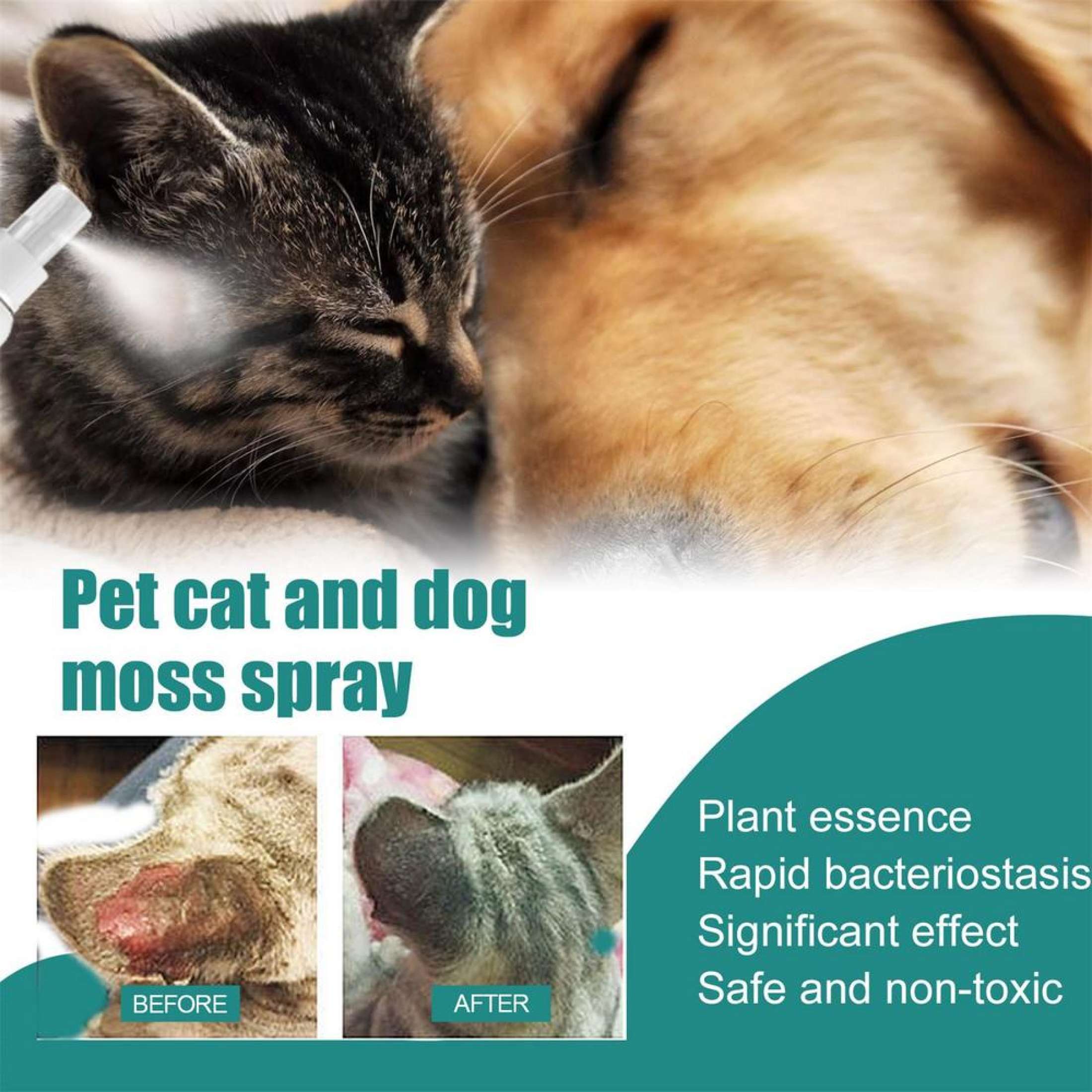 [Veterinary Recommended] Pet Skin Treatment Spray 500ml Dog Spray For ...
