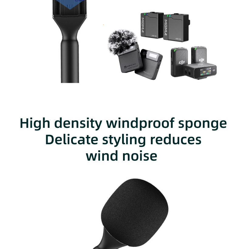 Microphone handheld adapter Mic Handle Adopter Interview go mic adapter ...