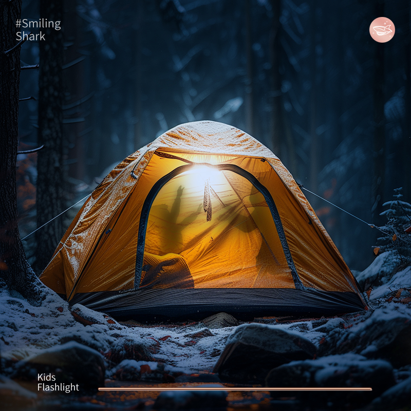 Smiling Shark SD1023 LED Flashlight Super Bright Colour Keychain Light 3Mode Type-c Rechargeable ...