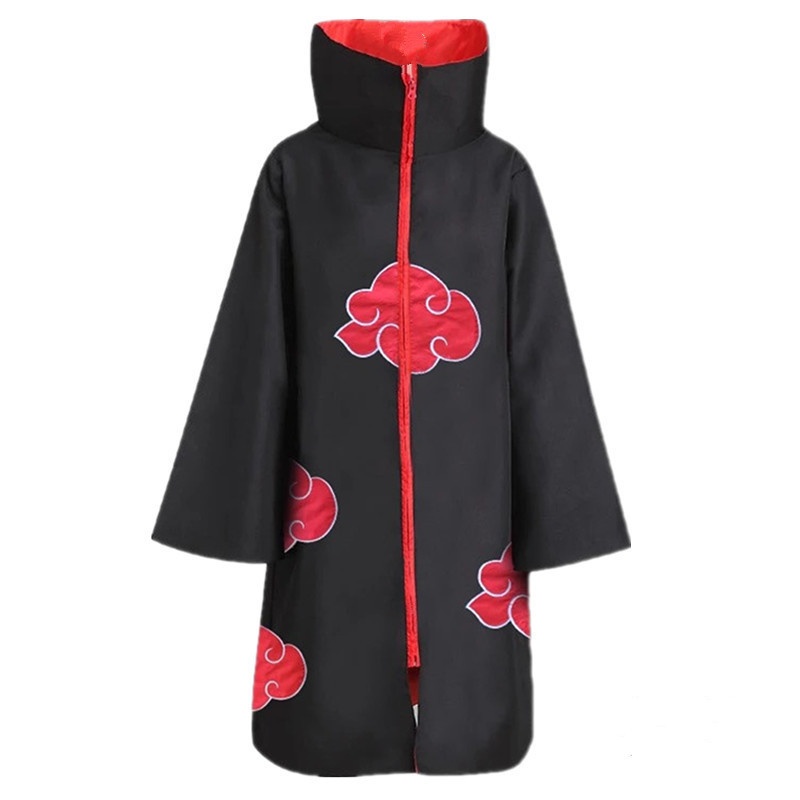 Naruto Costume Cloak Akatsuki Costume Hokage Cloak Cosplay Sasuke ...