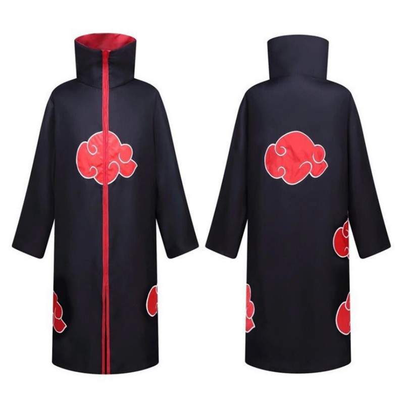 Naruto Costume Cloak Akatsuki Costume Hokage Cloak Cosplay Sasuke ...