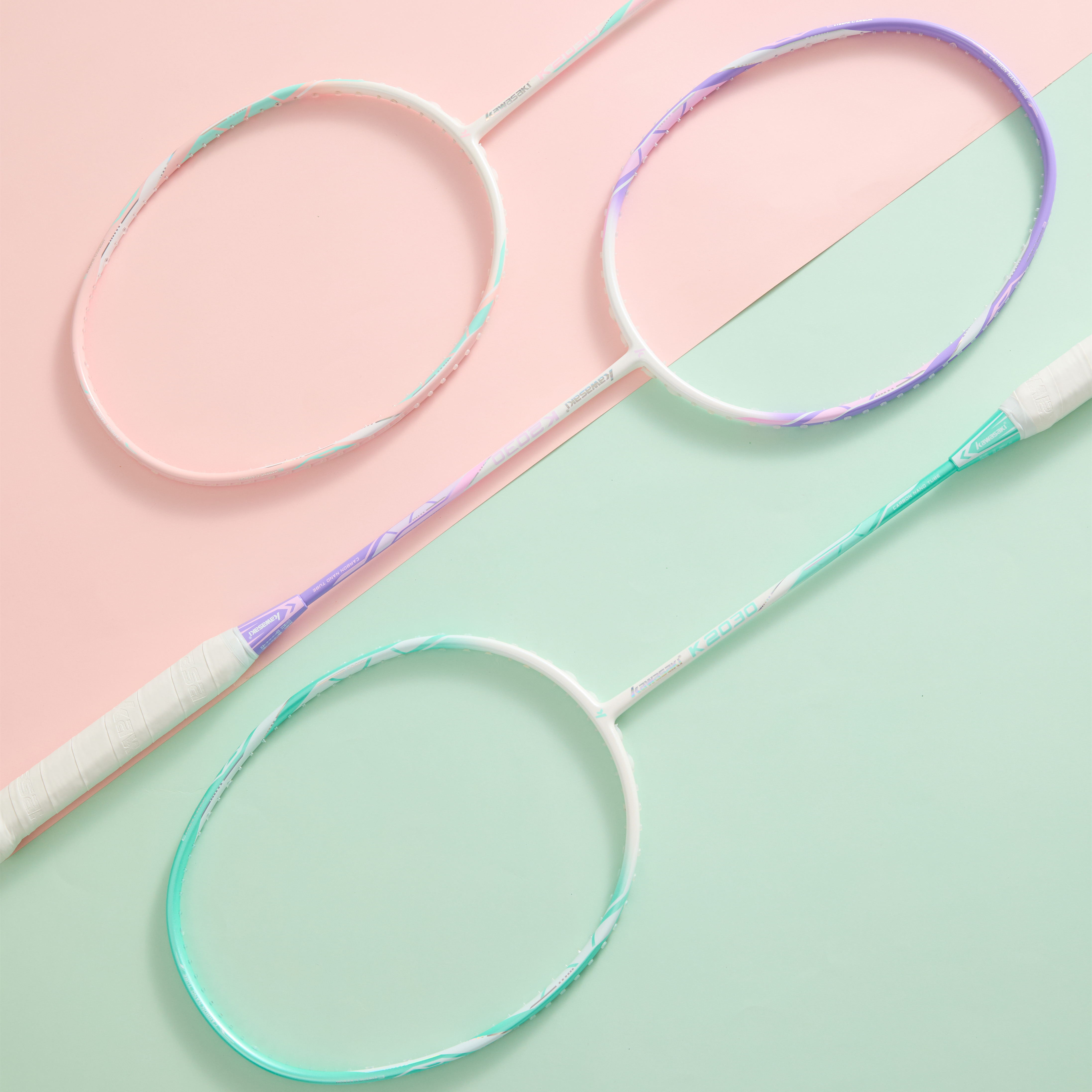 Kawasaki Badminton Racket K2030 5U 18-30LBS Suitable For Fessional ...