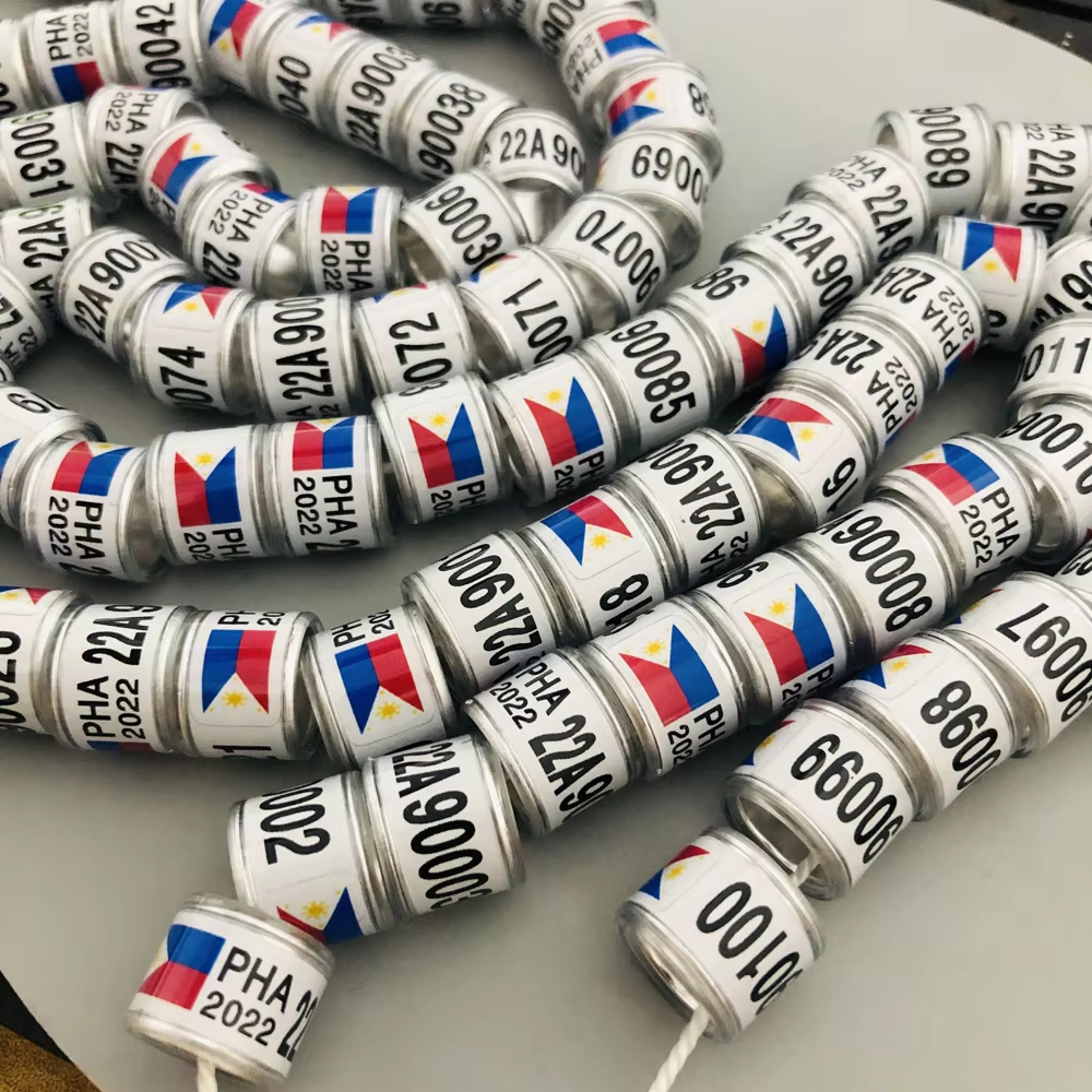 10Pcs New Pigeon ring 2025 PHA Singsing ng kalapati for Dove rings ...