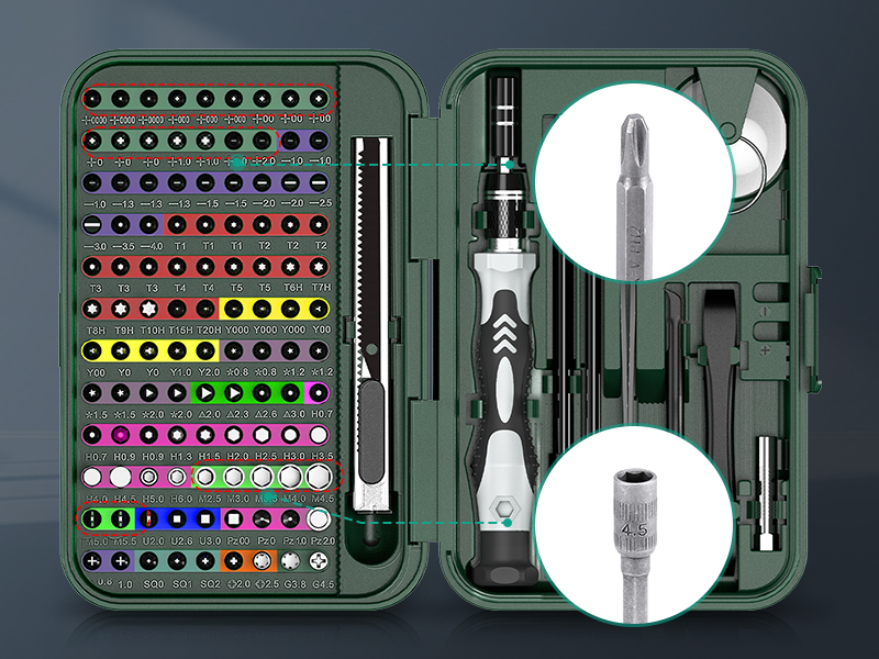 ORIA Precision Screwdriver Set Computer Repair Tool Kit with 108pcs ...