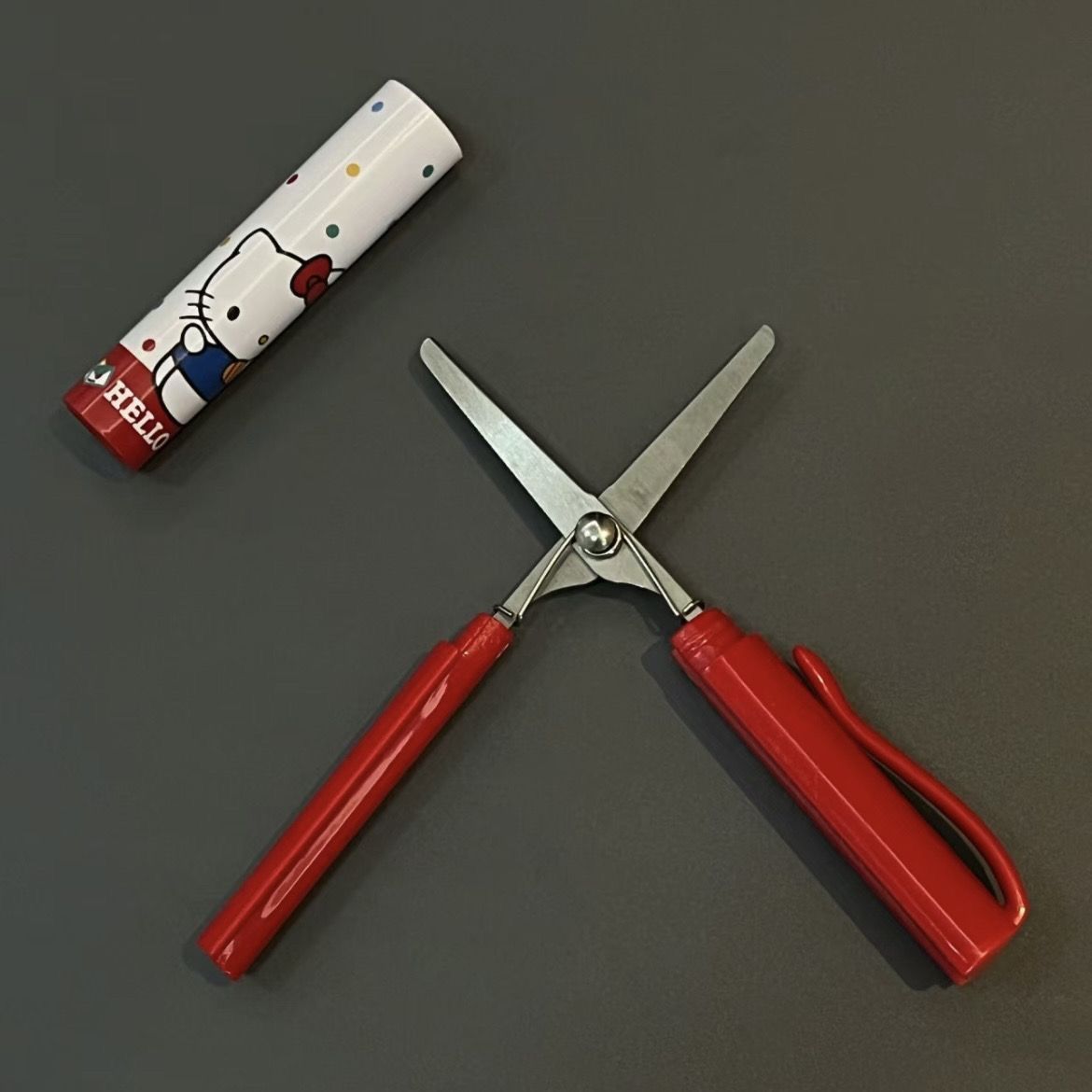 Ohaya |Hello kitty Pen-Shaped Portable Scissors mini Safety Scissors ...