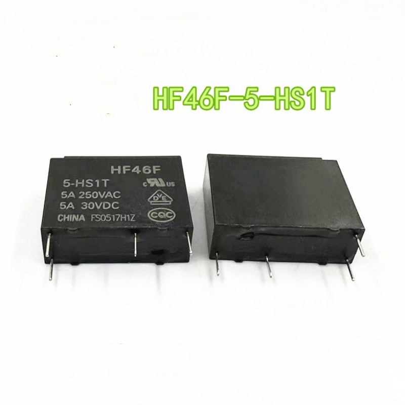 Relay HF46F-5-HS1T 5V 5A 4 Pin Relay | Shopee Philippines