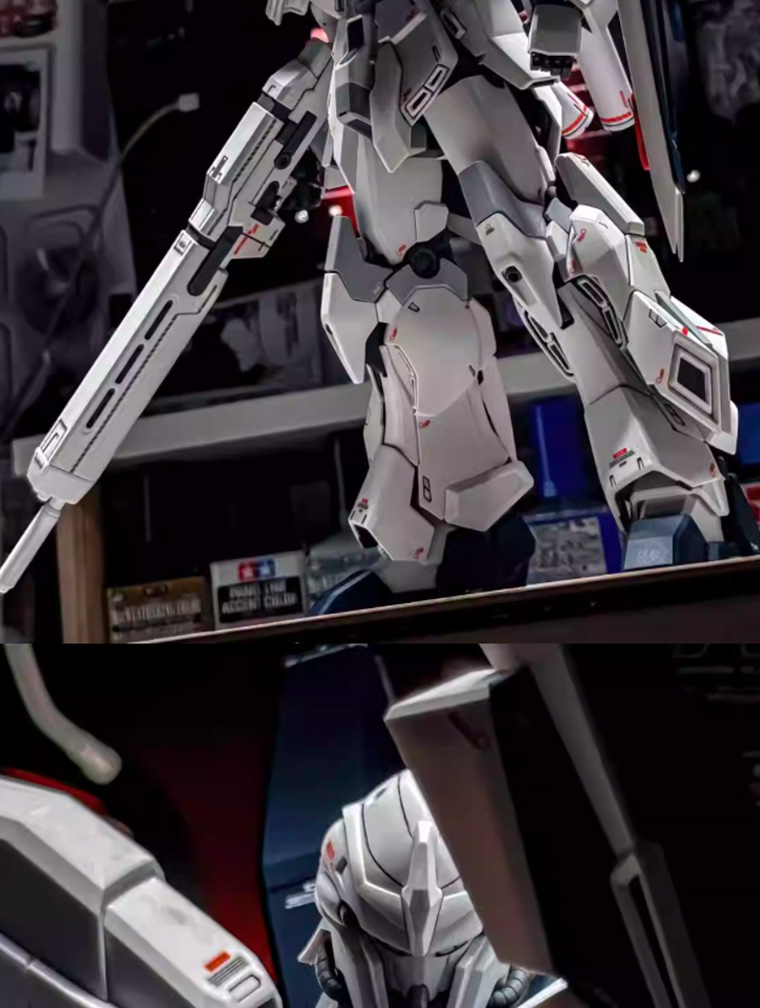 Daban 6623 Color Box 6623 MG 1/100 Rough Stone Sinanju Ver.Ka Card ...