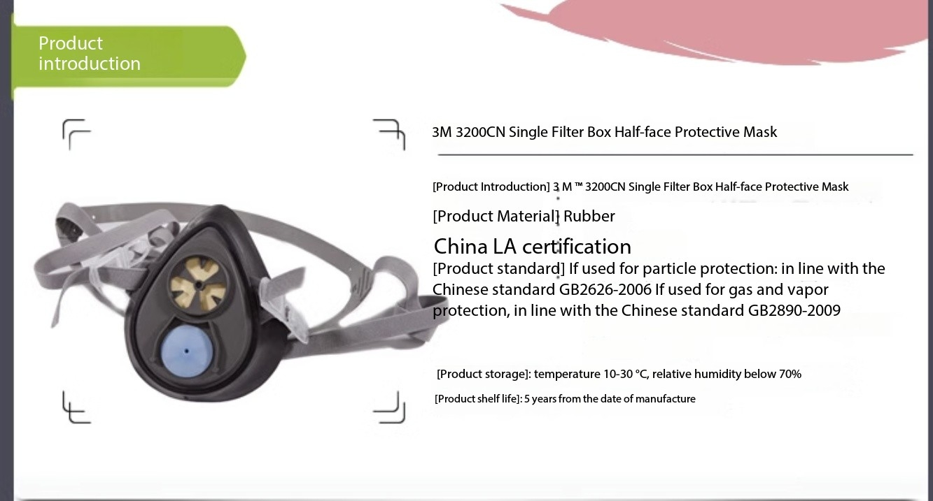 3M 3100 Repirator Small/Dust/Paint/Miner Protection Half Face Mask ...