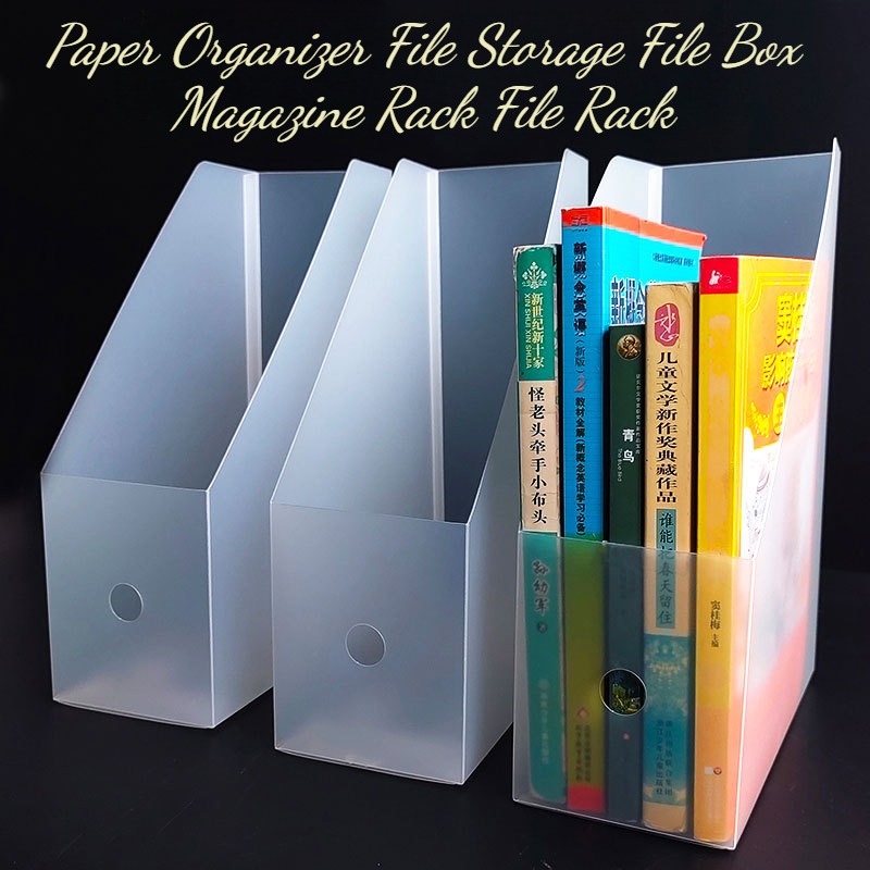Desk File Organizer Document Organizer File Box Foldable Document Paper ...