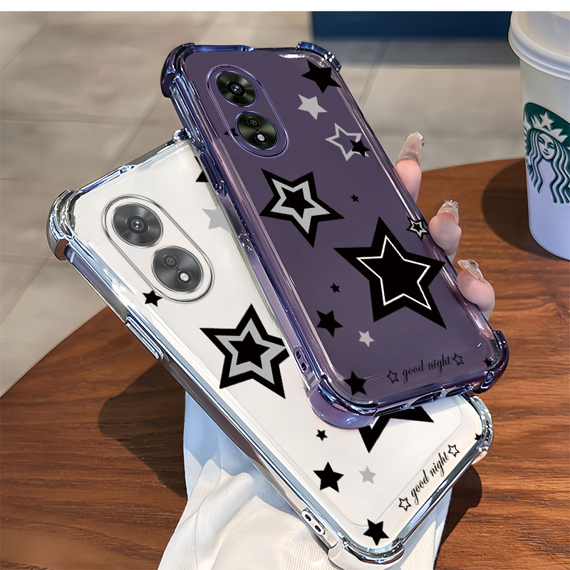 Fall prevention 】Case For OPPO A17 A60 A38 4G A18 A58 TPU phone case ...