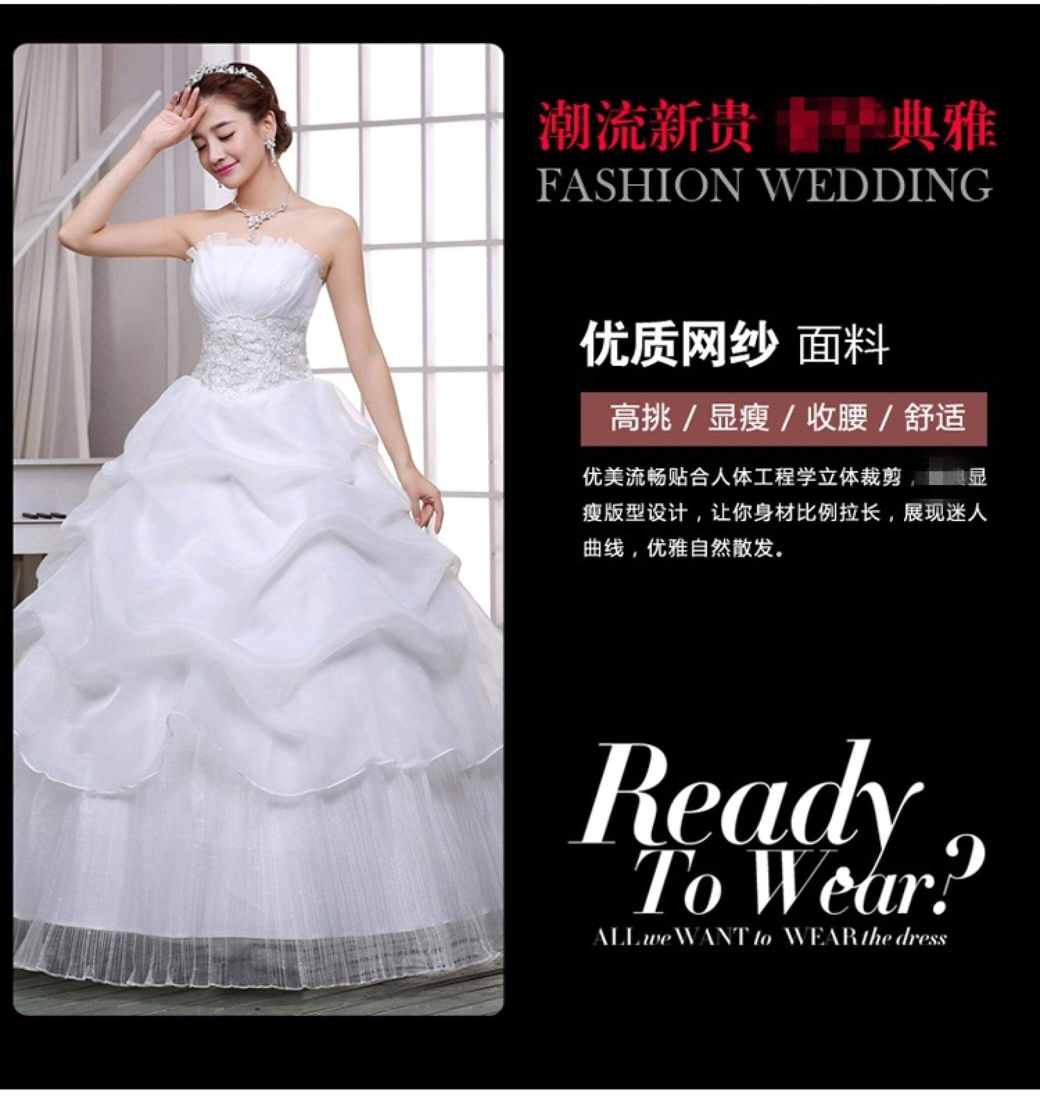 Simple Wedding Gown For Bride Women Elegant Noble 2025 Formal Long ...
