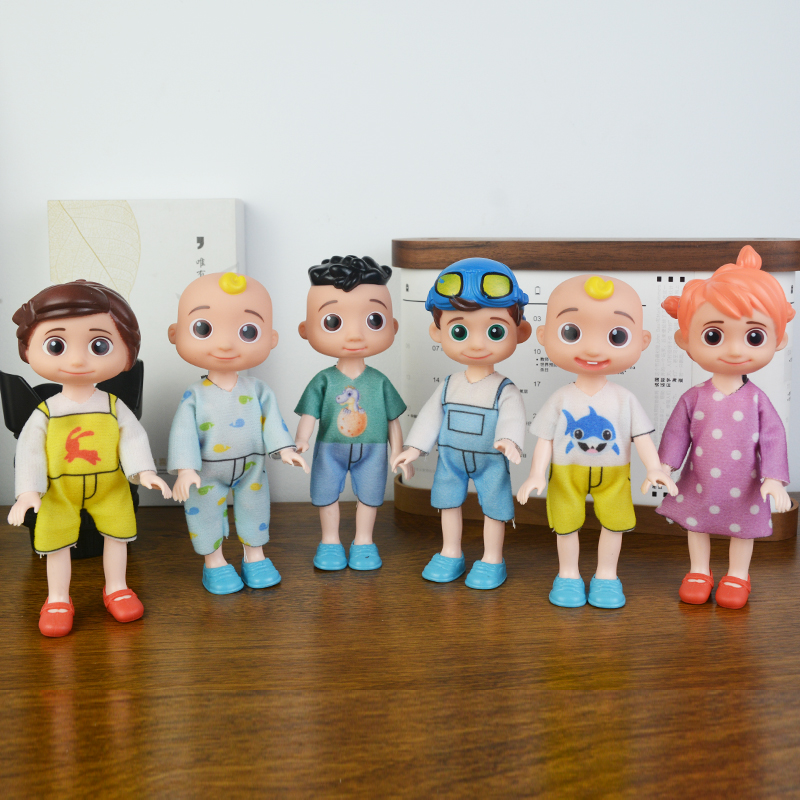 Toy Doll 15cm jj Dress Up Mini Silicone Doll Small Doll Toy Gift Boy ...