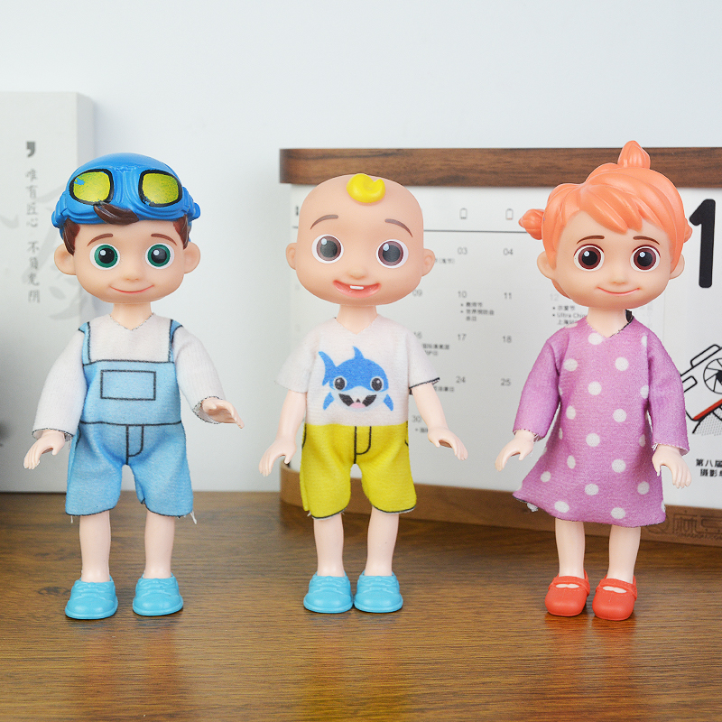 15cm Cocomelon jjFantasy Mini Silicone Boy Toy Doll 2025 | Shopee ...