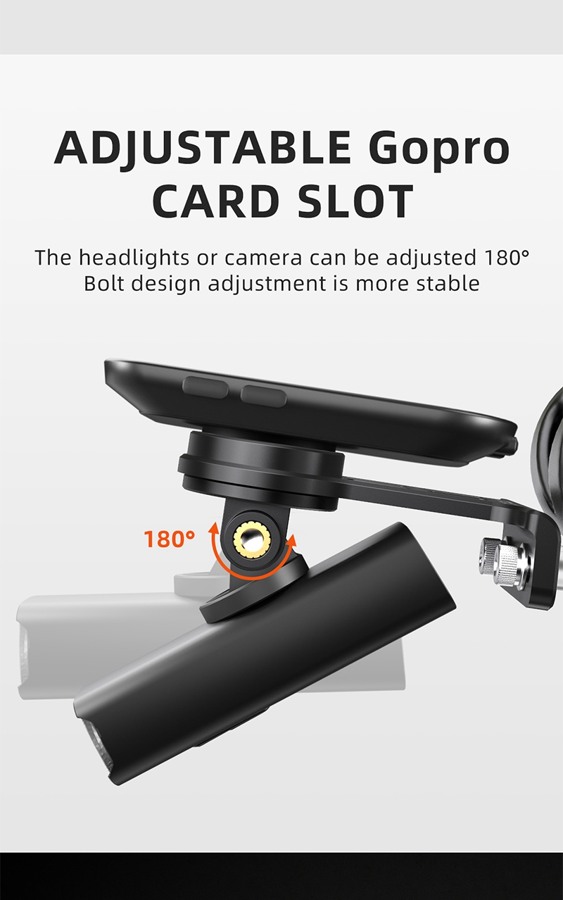 CYCLAMI Aluminium Alloy Double-sided Bike Computer Mount MTB Road GPS ...