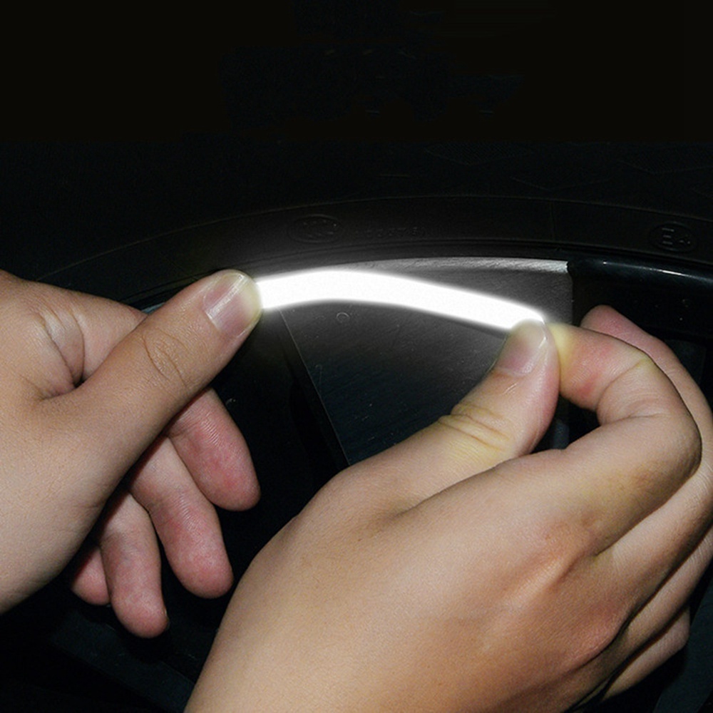Car Motor Wheel Reflective Sticker Decoration Strips For Electric ...