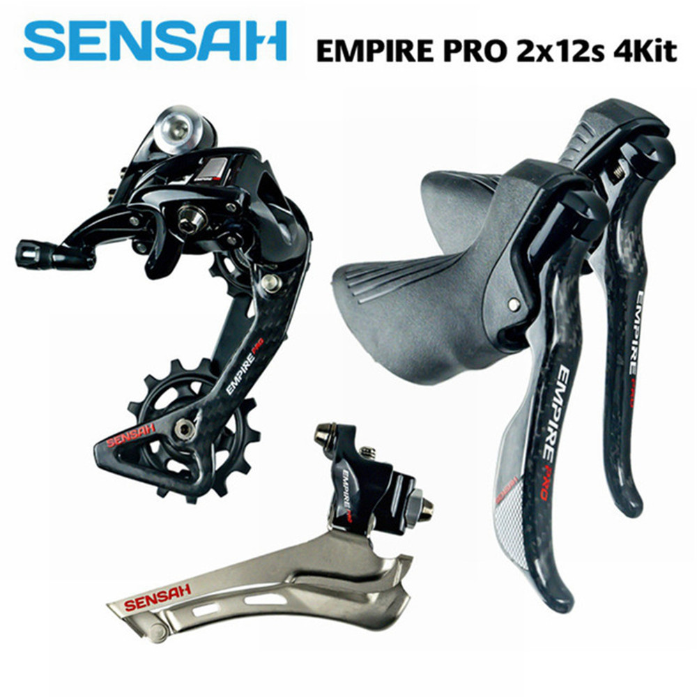 EMPIRE PRO 24s Road Bike Derailluer Carbon Fiber Groupset 12S Rear ...