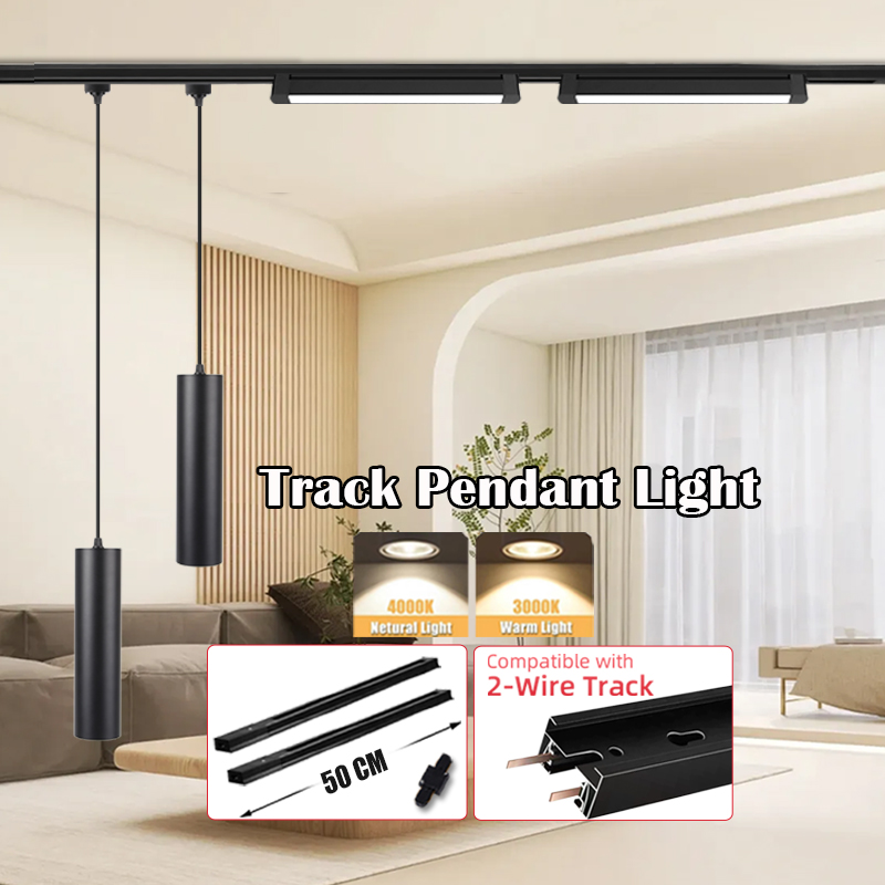 Track Pendant Light Chandelier Linear Track Lights Ceiling Light 10W ...