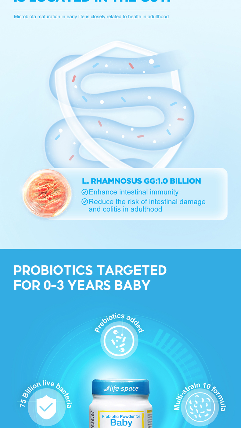 [Official] Life Space Kids Probiotic Powder 60g Supplement 0-36 Months ...