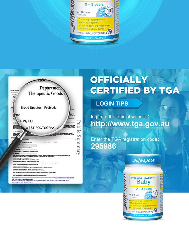 [Official] Life Space Kids Probiotic Powder 60g Supplement 0-36 Months ...