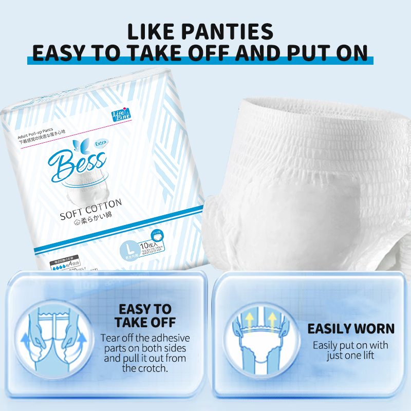 Bess 20pcs Adult Diaper Pull Up Pants Adult Care Diaper | Shopee ...