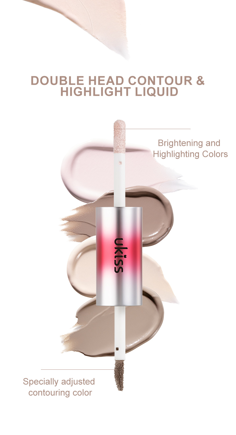 UKISS Double Head Contour & Highlight Liquid Shadow contouring nasal ...