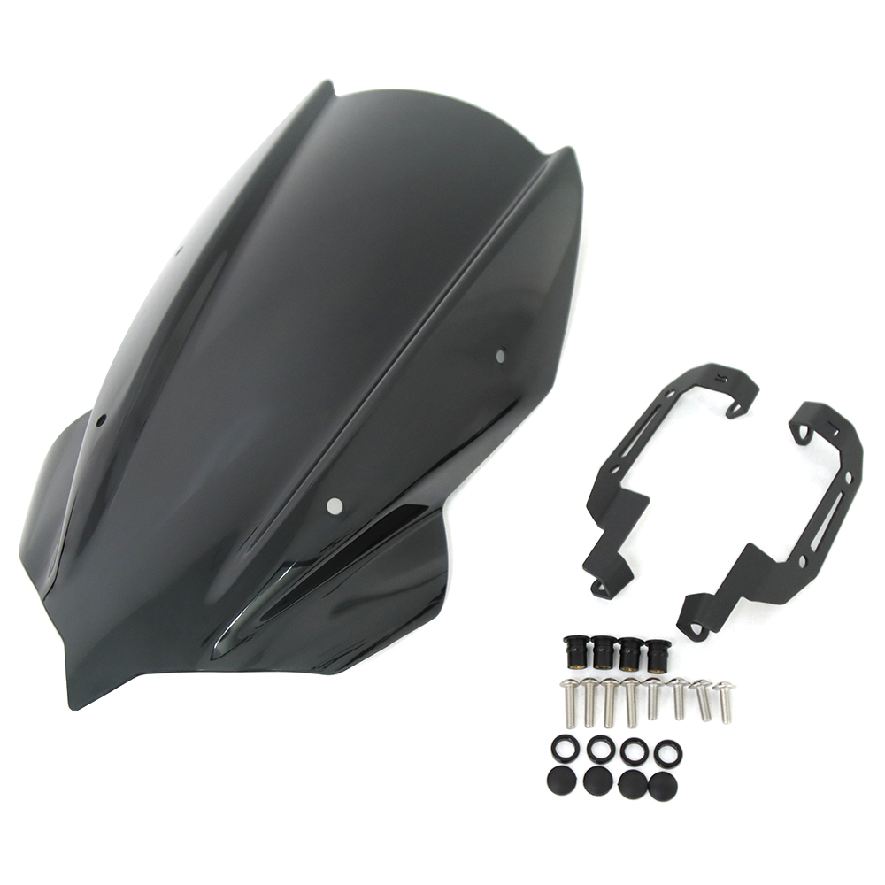 Motorcycle Accessories for Kawasaki Z400 2019-2024 Windshield, Z-400 ...