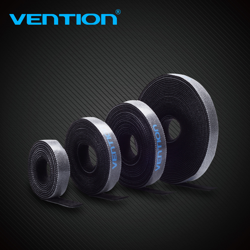 Vention KAA Self-adhesive Velcro tape USB Cable Protector Hook Loop ...