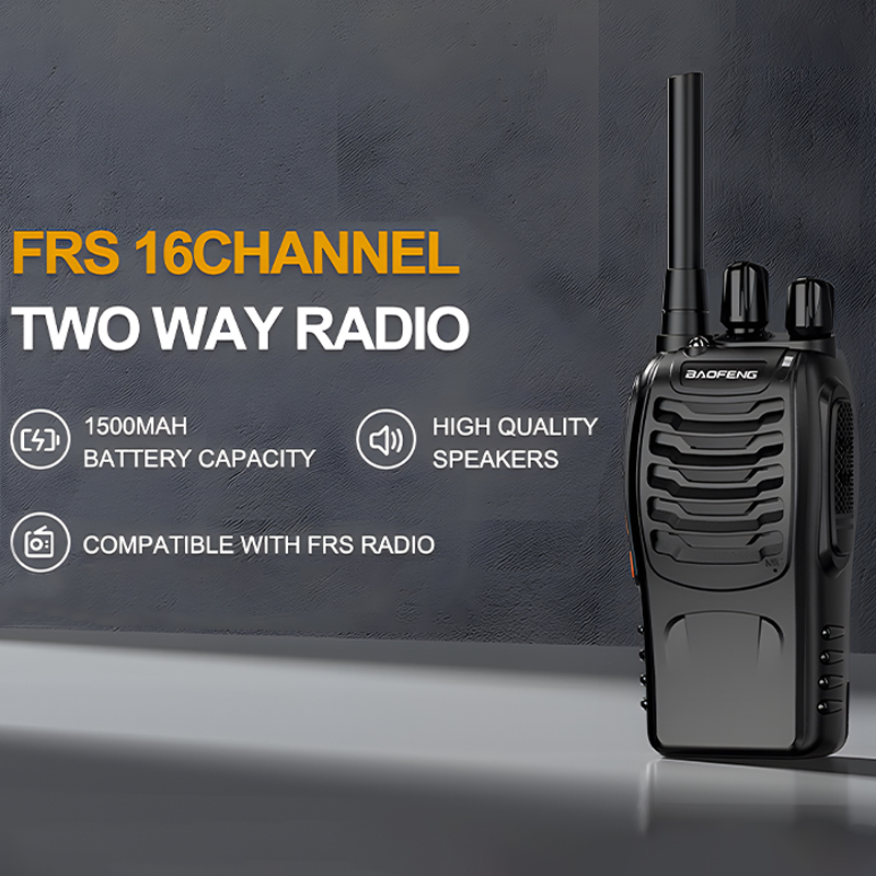 COD Baofeng BF 888S Walkie Talkie Set Of 6 Radio Long Range Portable Two Way Microphone Intercom ...