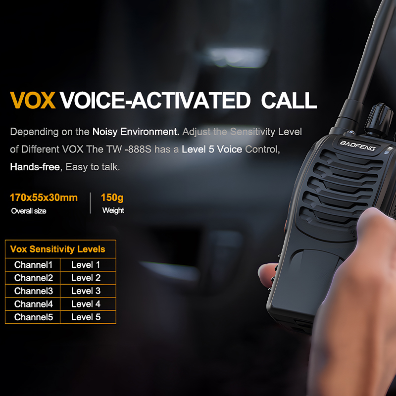 COD Baofeng BF 888S Walkie Talkie Set Of 6 Radio Long Range Portable ...