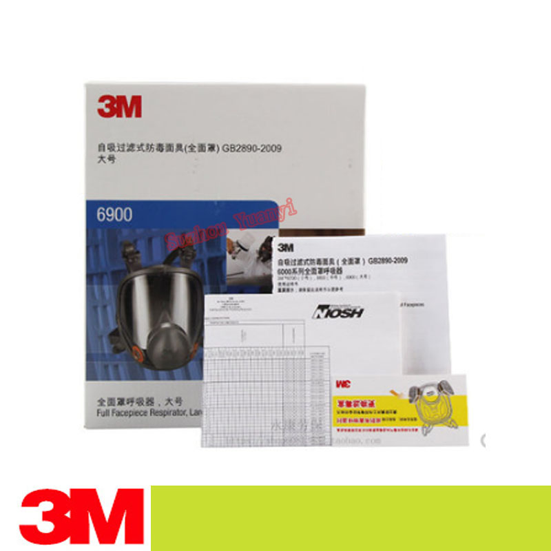 Genuine 3M 6900 6800 6700 Full Facepiece Reusable Respirator Mask Large ...