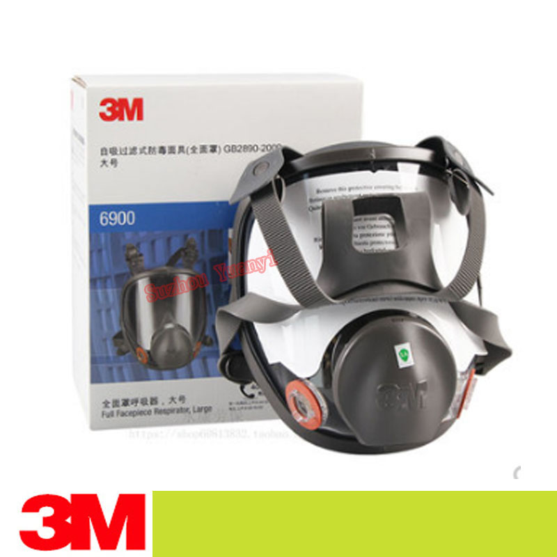 Genuine 3M 6900 6800 6700 Full Facepiece Reusable Respirator Mask Large ...