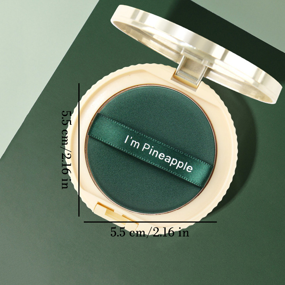 7-Pack Double-Sided Air Cushion Powder Puff With Storage Box, Wet And ...