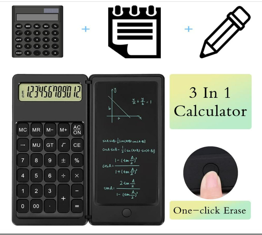 Scientific Calculators for Students, 10-Digit Large Screen, Math ...