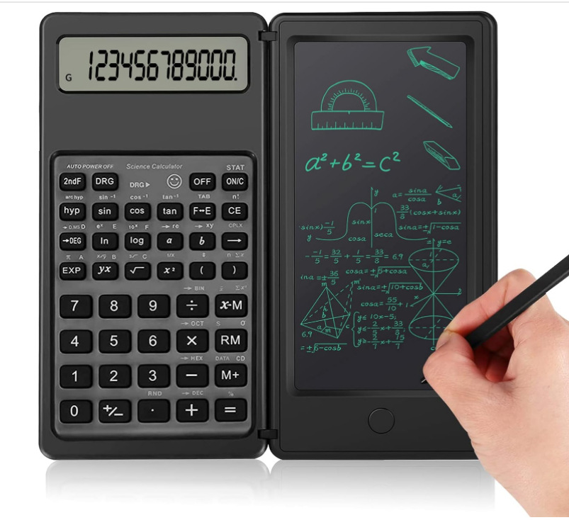 Scientific Calculators for Students, 10-Digit Large Screen, Math ...