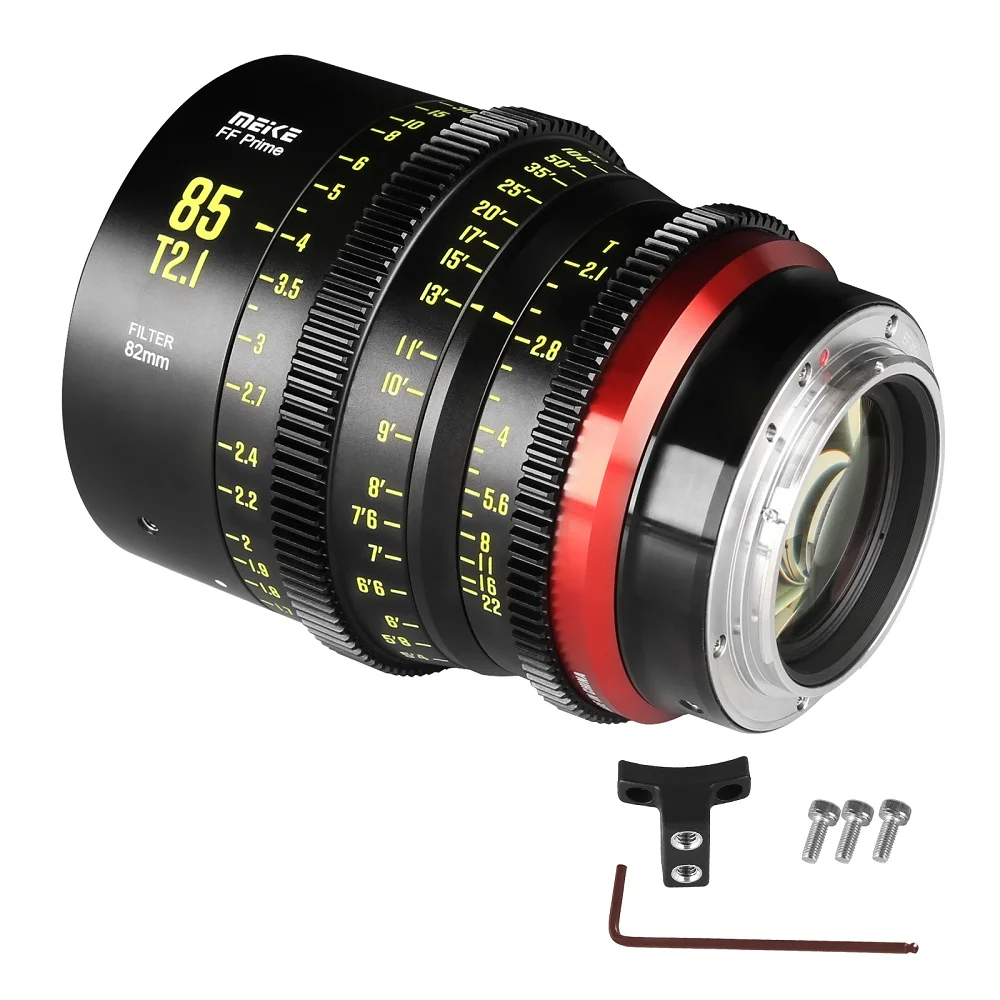 Meike Prime 85mm T2.1 Cine Lens For Full Frame Cinema Camera Systems | Shopee Philippines