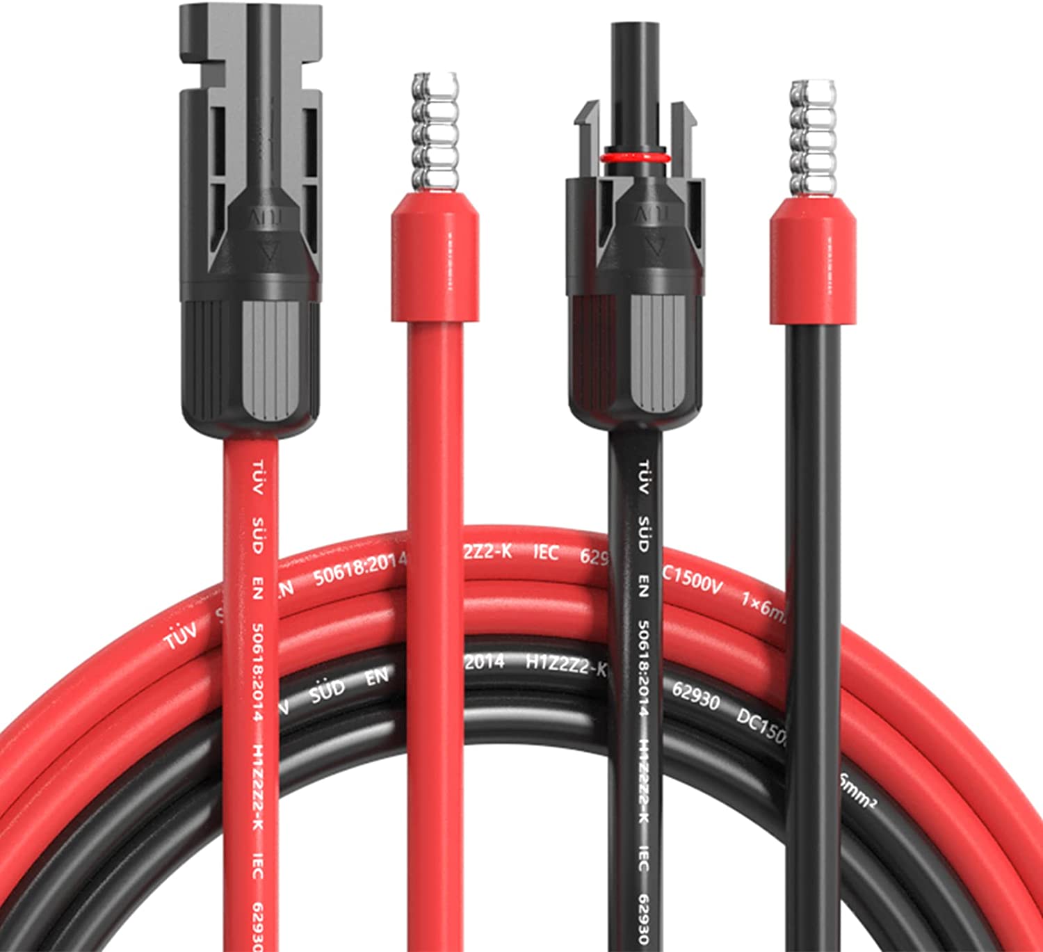 PowMr 4mm² 12AWG 9M Solar Extension Cable Tinned Copper PV Wire for ...