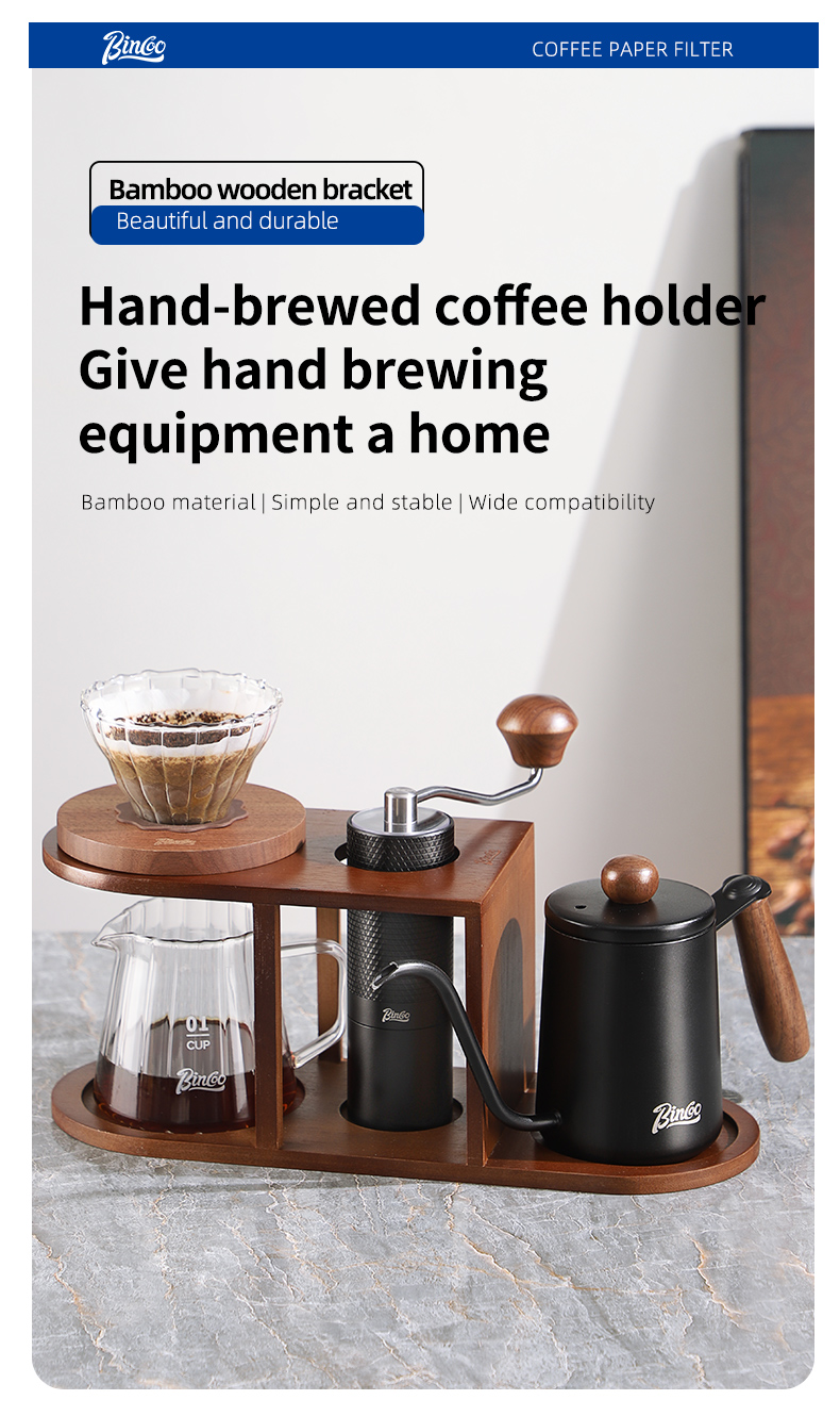 BINCOO Hand Brew Coffee Pot Set Hand Coffee Grinder Coffee Hand Brew ...