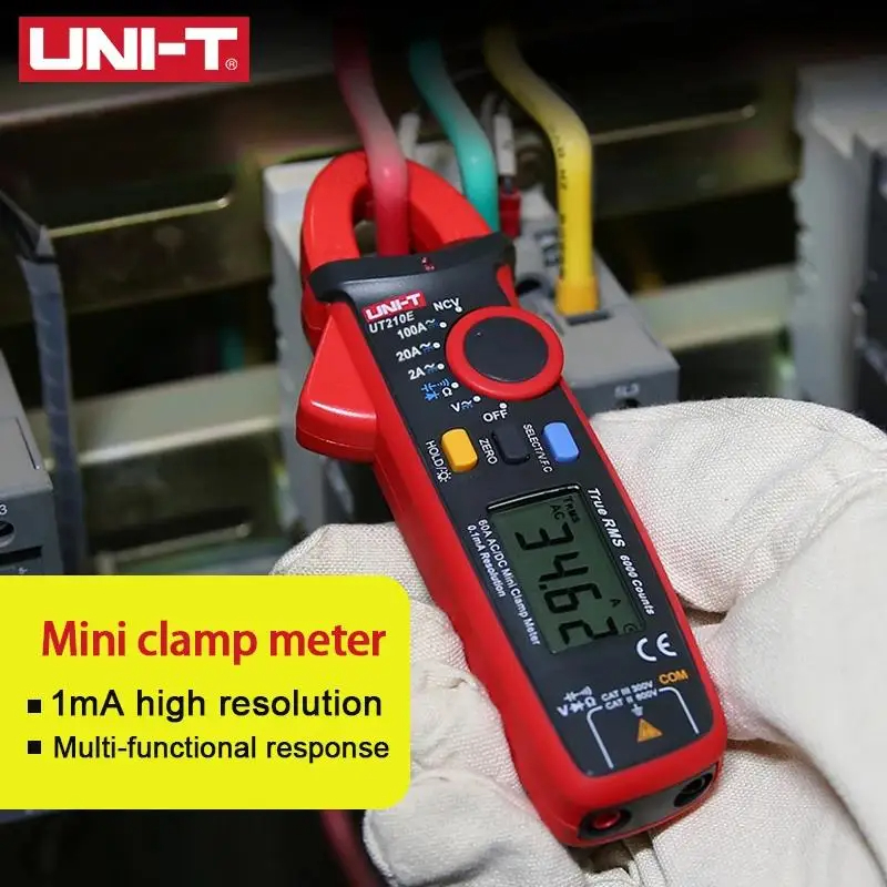 UNI-T Clamp Meter Digital UT210A UT210B UT210C UT210E UT210D AC Current ...