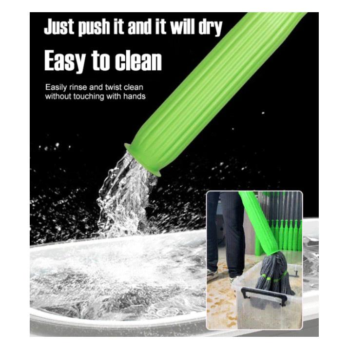 【Hand Wash Free】Multi Function Microfiber Mop/floor mop with squeezer ...