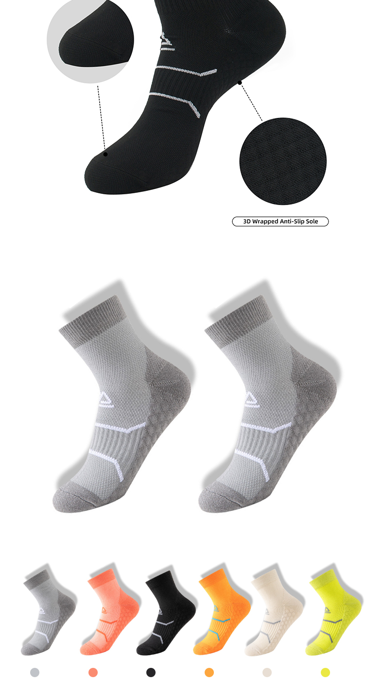 Professional Marathon Running Fitness Short Socks Women Men Sweat ...